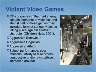 Violent video games what is all the fuss about | PPT