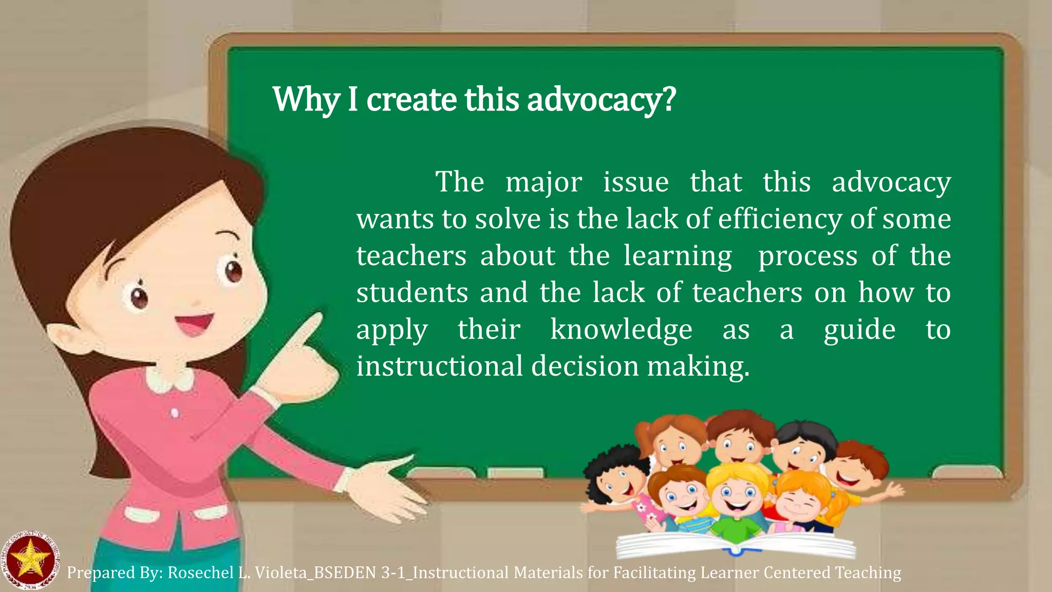 advocate the use of 14 learner-centered | PPTX