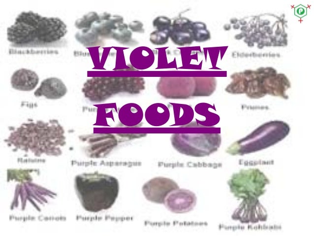 Violet foods