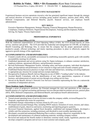 Violet Resume | DOCX