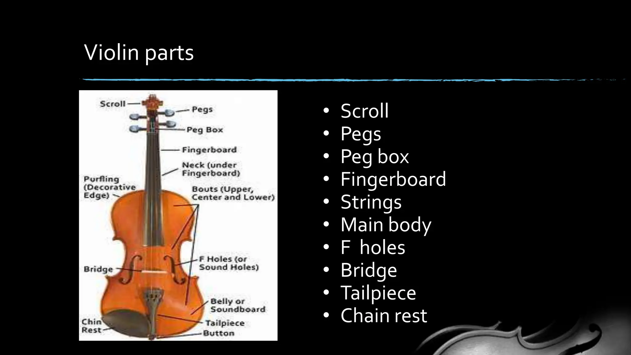 Presentation about violin and how to play it.pptx