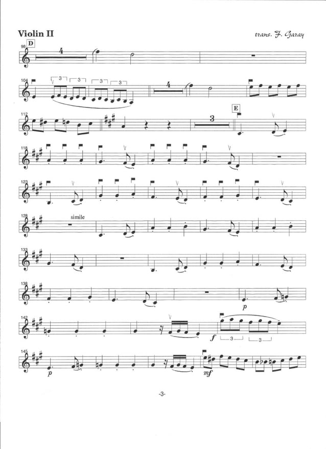 Violin ii | PDF