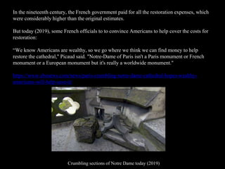 Viollet le-duc; Savior of Notre Dame de Paris | PPT