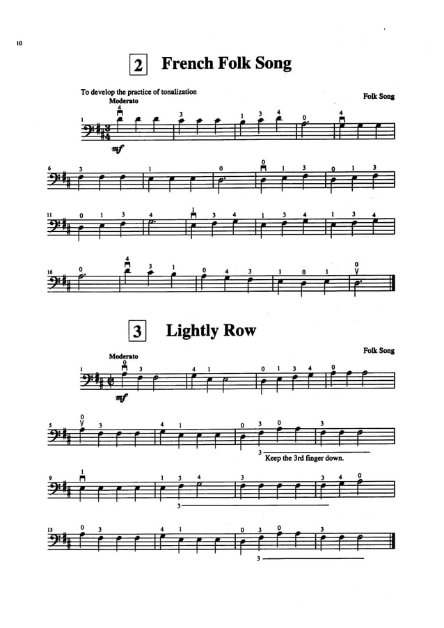 Violoncelo método - suzuki cello school - volume 01 (1) | PDF