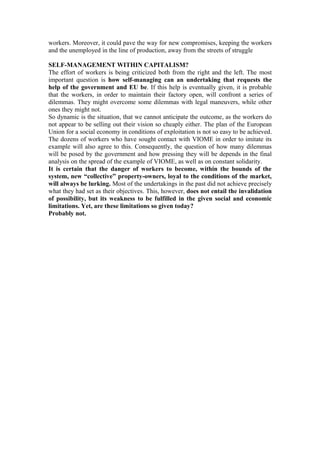 Viome: a worker's experiment with a global appeal | PDF
