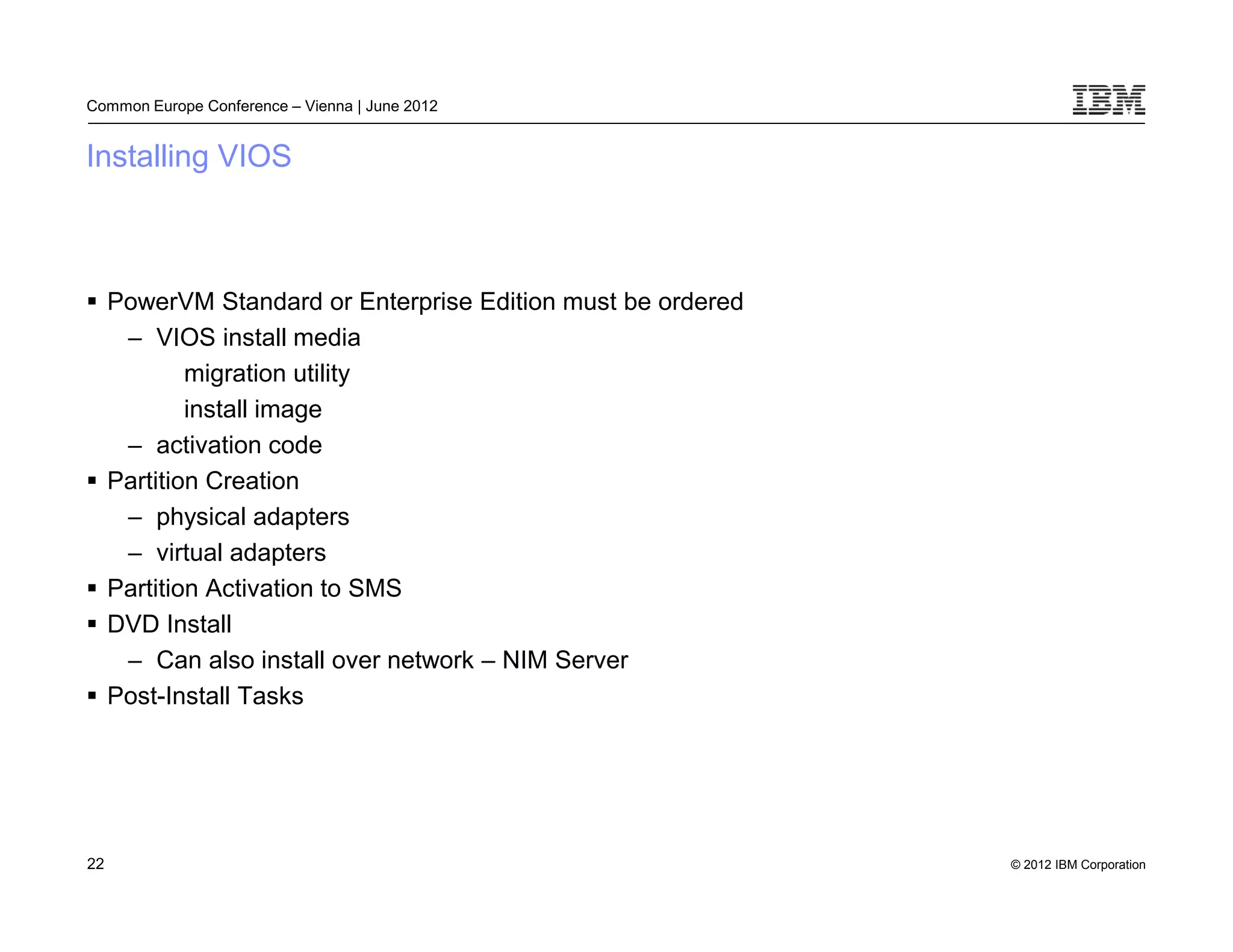 VIOS in action with IBM i | PDF