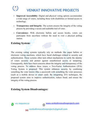 VIP25P508.TWO FACTOR AUTHENTICATION VOTING SYSTEM.docx