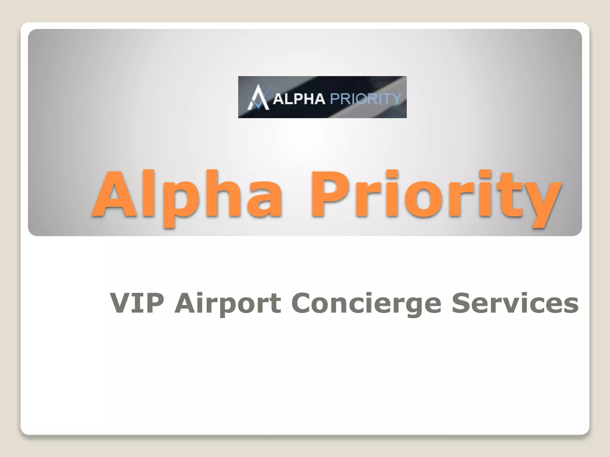 Meet and Greet Airport Services USA | PPT