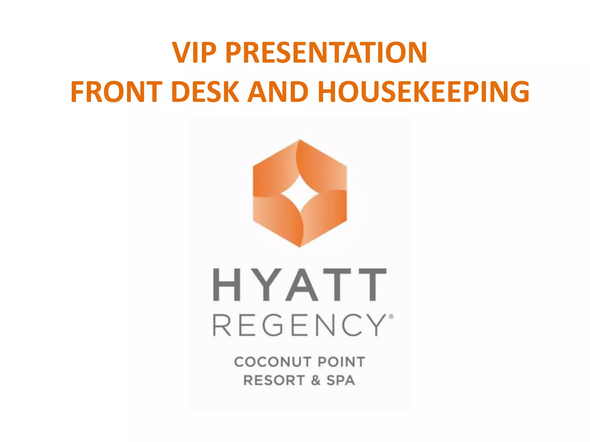 Vip amenities presentation | PPTX