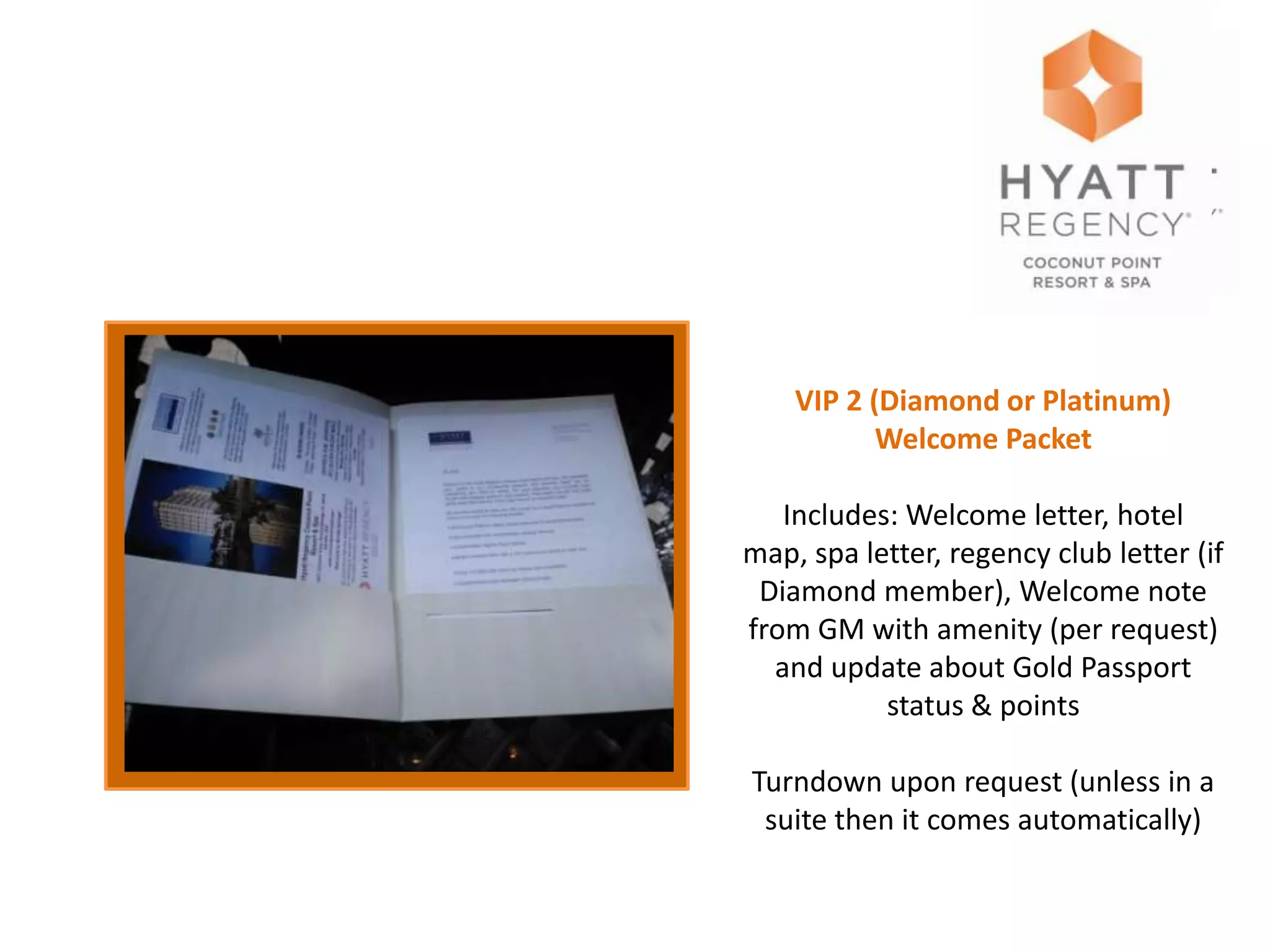 Vip amenities presentation | PPTX