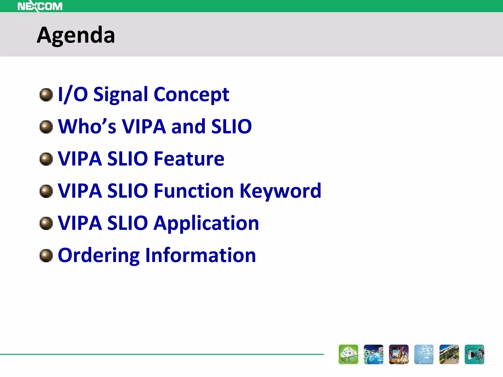 VIPA SLIO Introduction | PPTX
