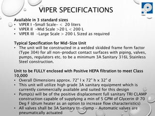 Viper Self-contained E-Liquid Compounding System Overview | PPTX | Home ...