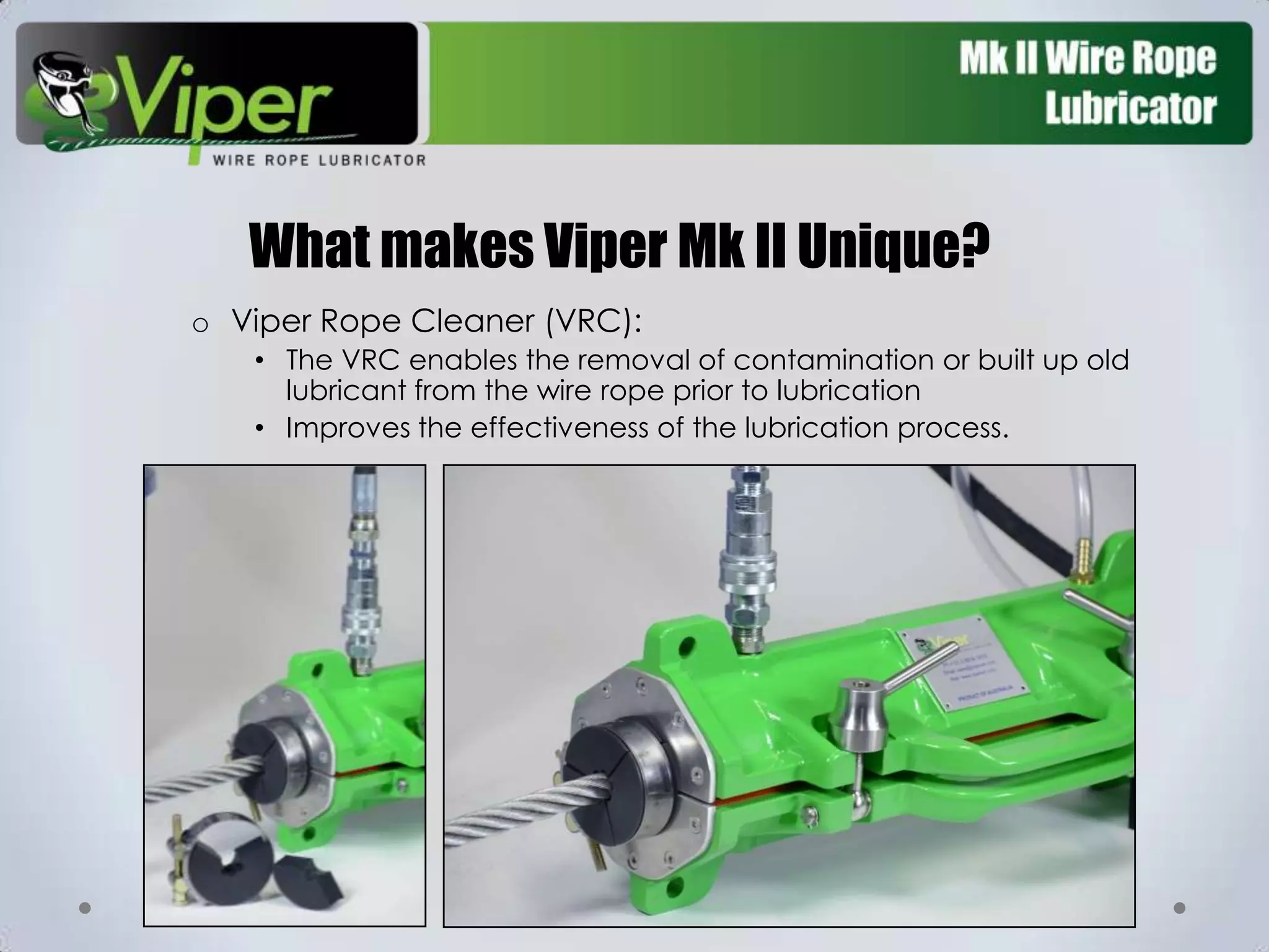 Viper Wire Rope Lubricator | PPTX
