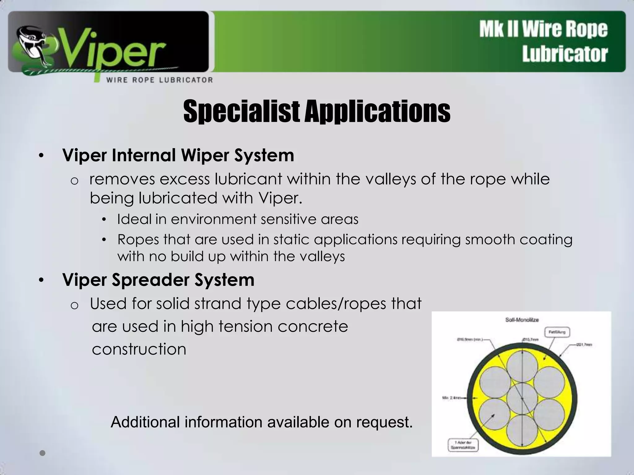 Viper Wire Rope Lubricator | PPTX