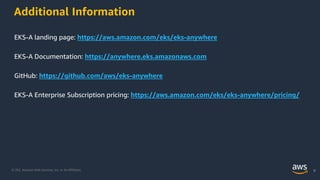 Introducing Amazon EKS Anywhere On Apache CloudStack | PPT