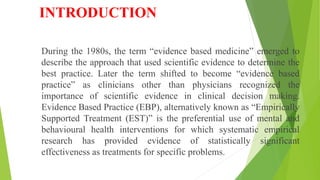 Evidence Based Practice | PPTX