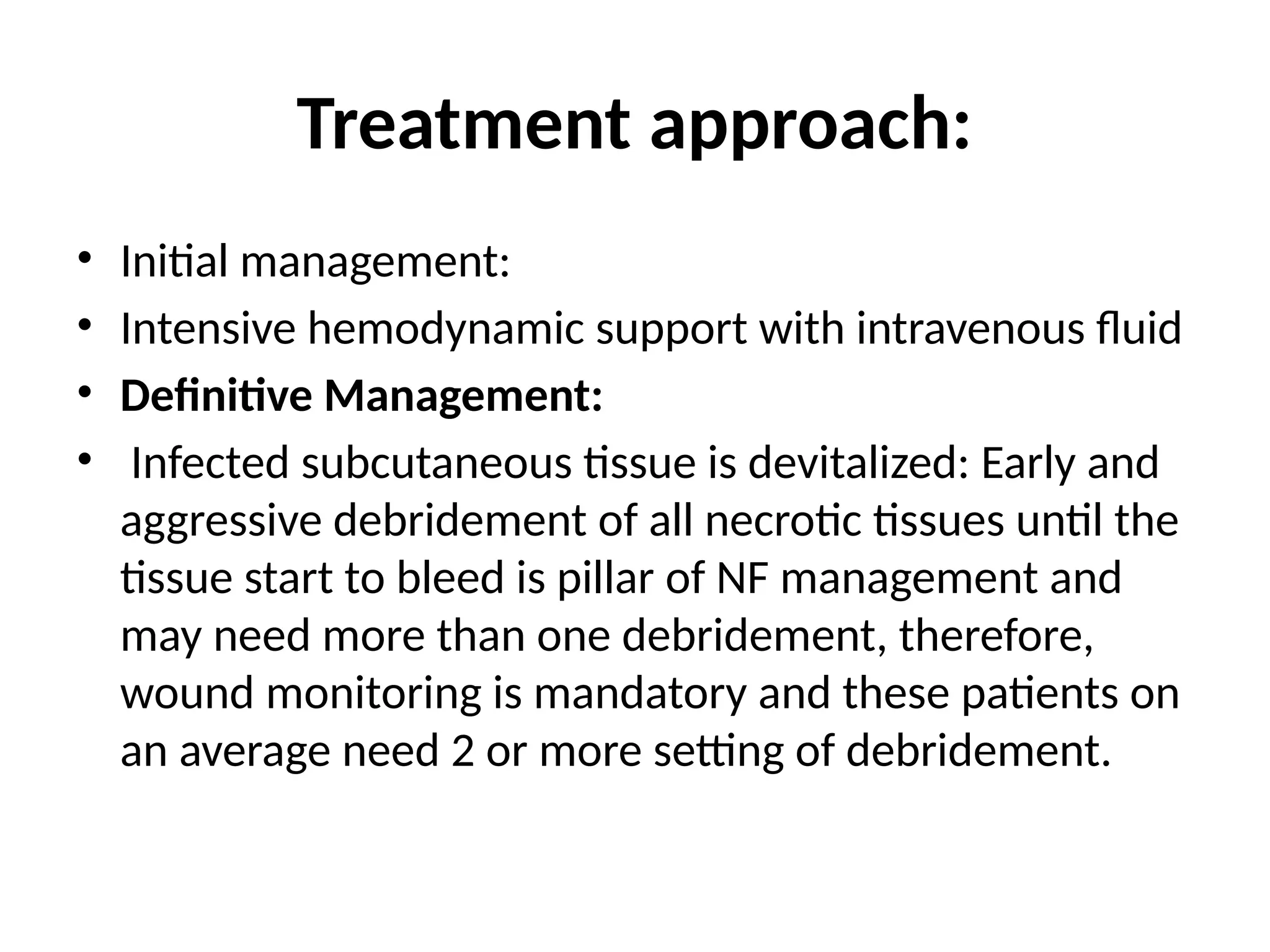 Clinical approach and principle of management of cellulitis and ...