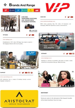 Vip industires report | PDF