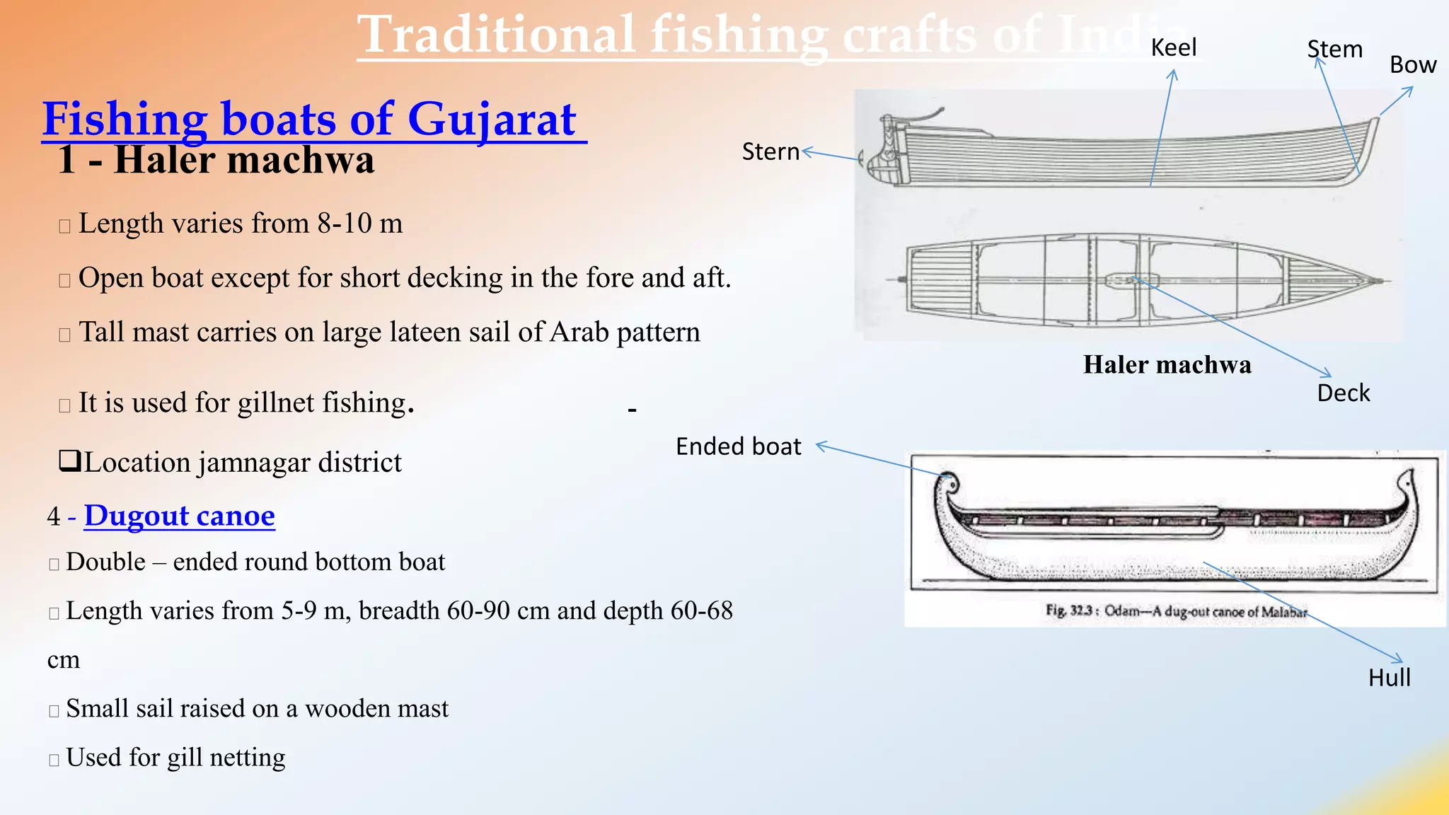 Traditional fishing Craft of India by Ashish sahu | PPTX