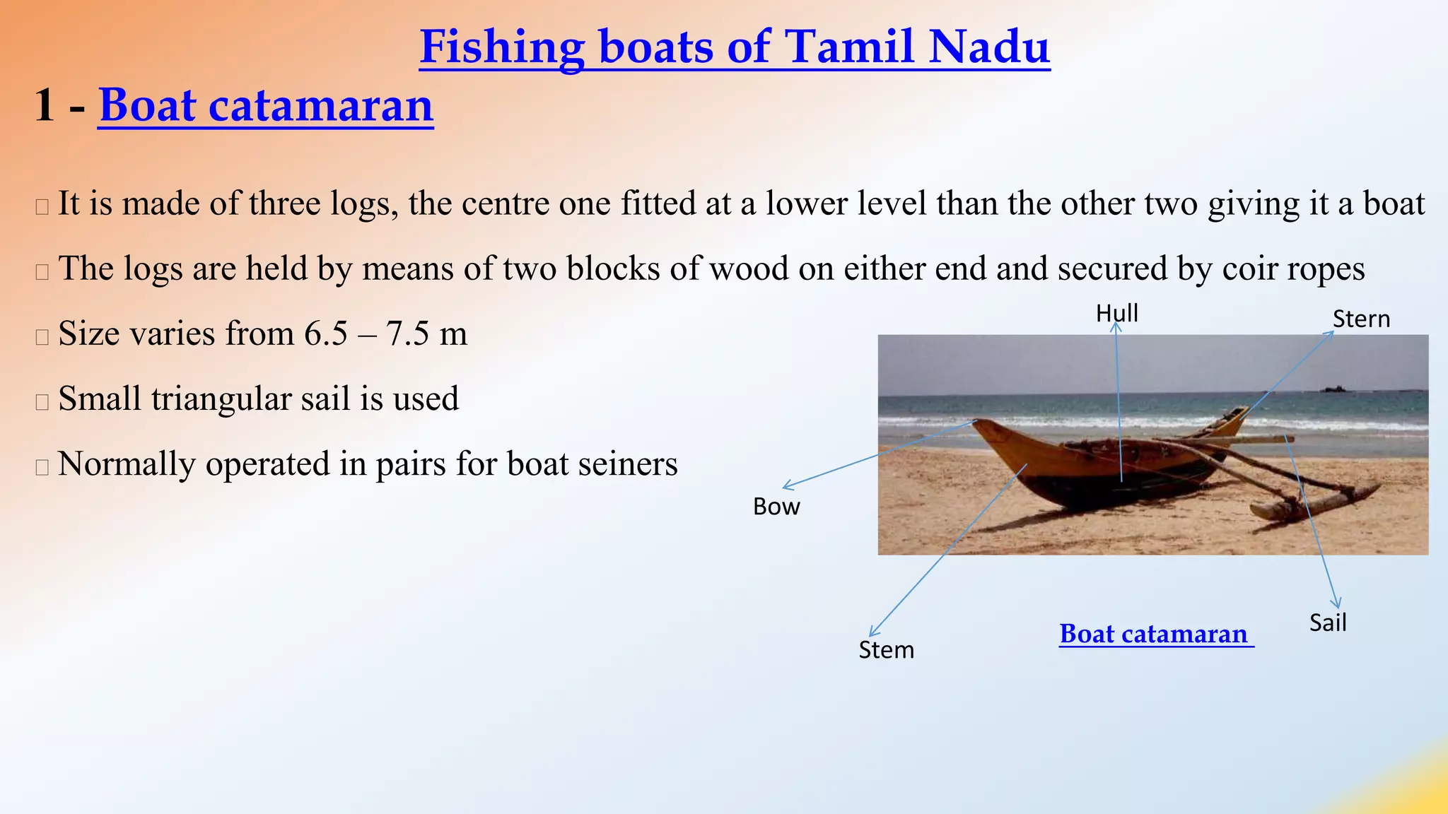 Traditional fishing Craft of India by Ashish sahu | PPTX