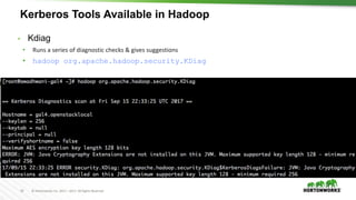 Troubleshooting Kerberos in Hadoop: Taming the Beast | PPT