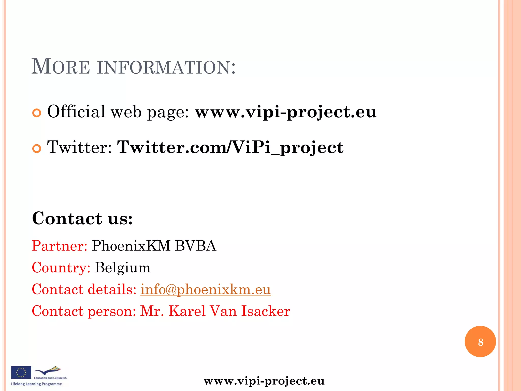 ViPi project presentation | PPT