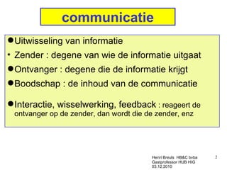 communicatieve en gesprekstechnieken | PPT