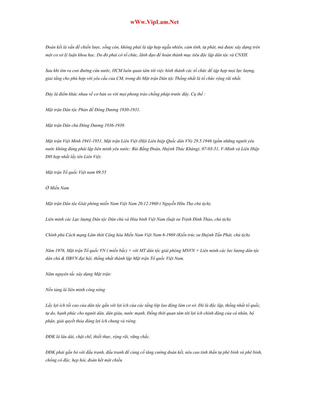 56 câu hỏi tự luận và đáp án chi tiết Tư Tưởng Hồ Chí Minh | DOC