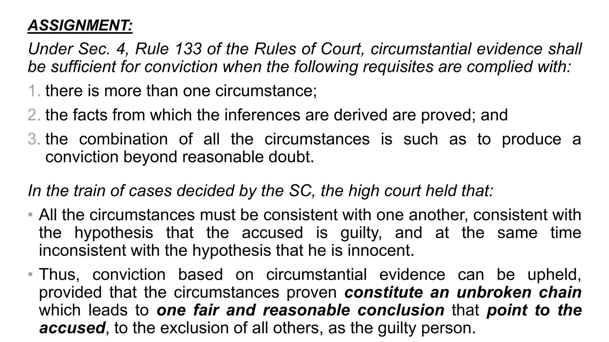 Rules of Evidence Lectures for Reviewees | PPT