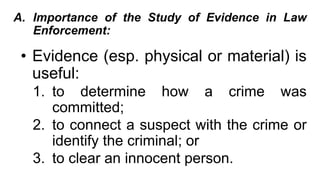 Rules of Evidence Lectures for Reviewees | PPT