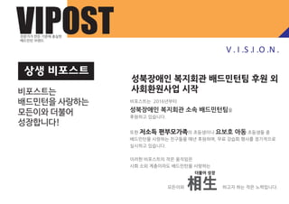 Vipost introduction 201808 [회사소개서]비포스트 회사소개서 | PDF
