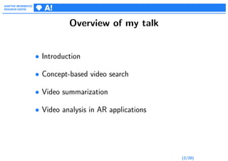 Content-Based Video Analysis | PDF