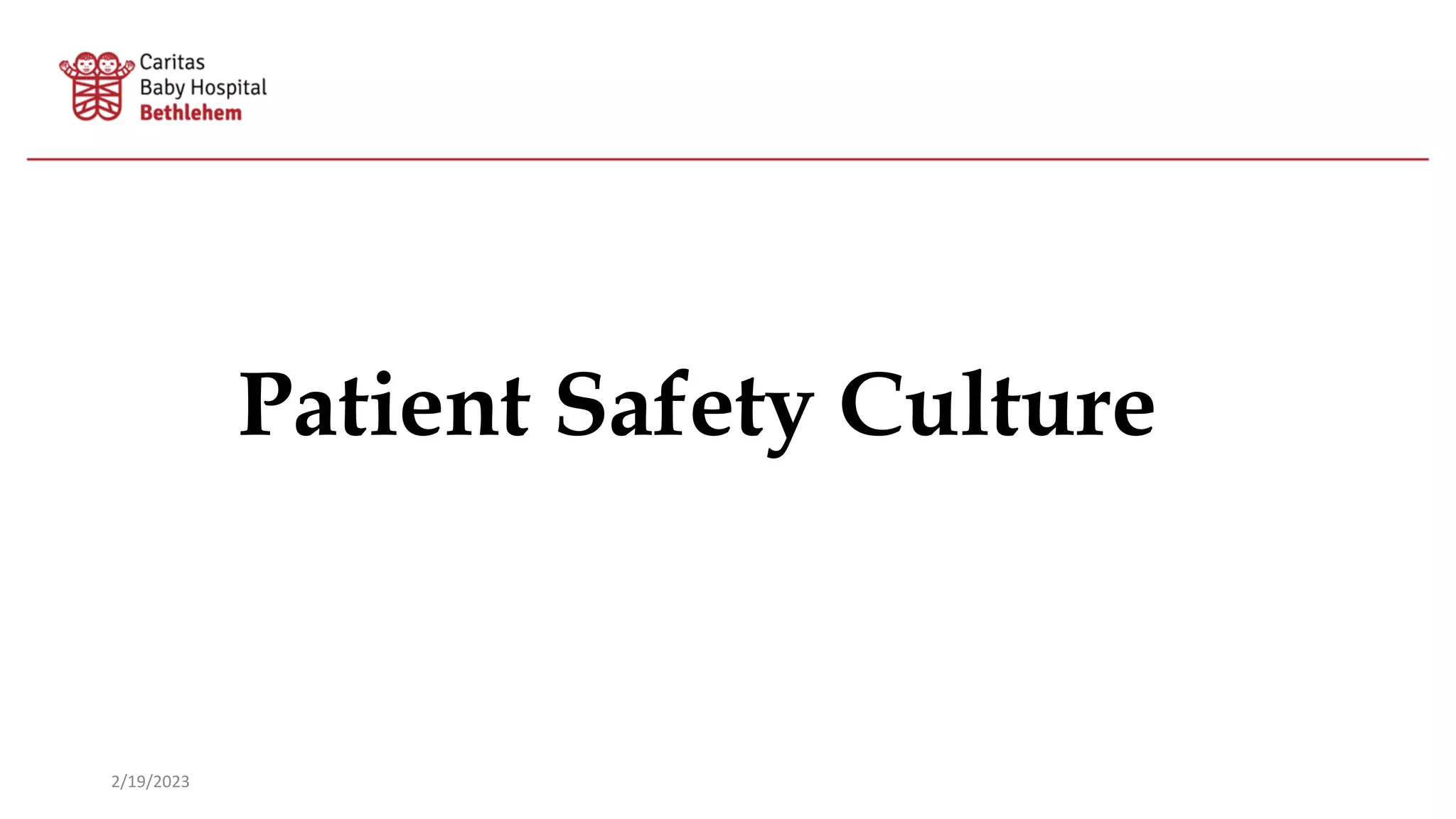 VIP Patient Safety Culture ppt.pptx
