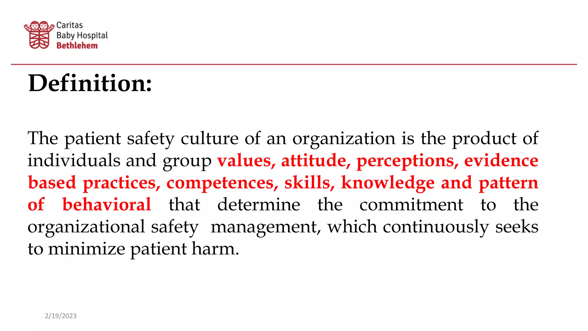 VIP Patient Safety Culture ppt.pptx