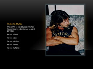 Vip presentation philip mundy drinking and driving | PPTX