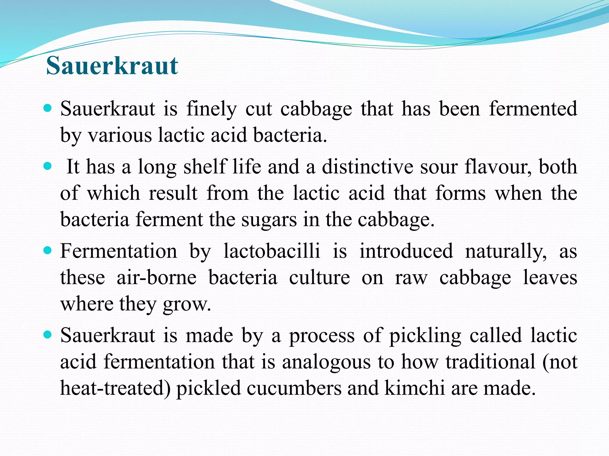 fermented food products | PPTX