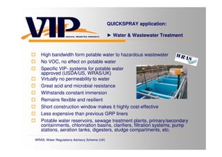 VIP GMBH Polyurea Presentation | PDF