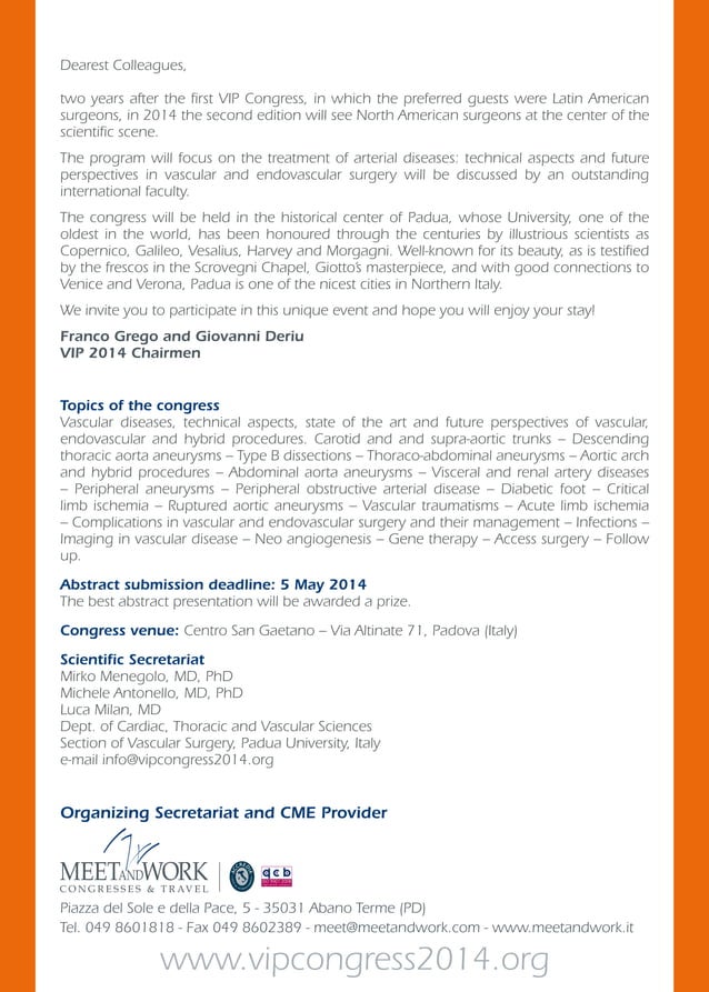 Vip preliminary program | PDF