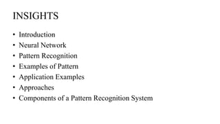 Neural Networks for Pattern Recognition | PPTX