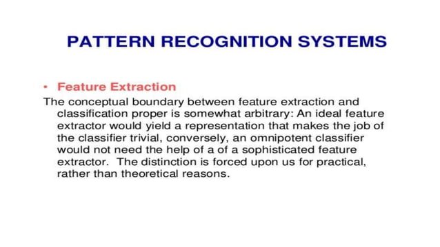 Neural Networks for Pattern Recognition | PPTX