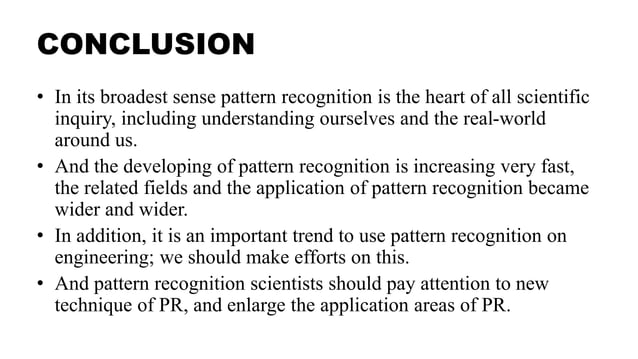 Neural Networks for Pattern Recognition | PPTX