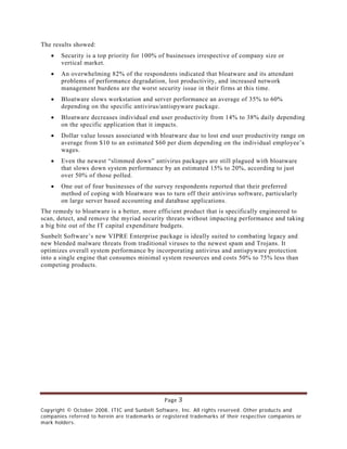 VIPRE Business Takes a Bite out of Bloatware | PDF | Antivirus Software ...