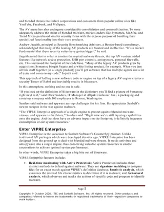 VIPRE Business Takes a Bite out of Bloatware | PDF | Antivirus Software | Computer Software and ...