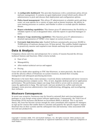 VIPRE Business Takes a Bite out of Bloatware | PDF | Antivirus Software ...