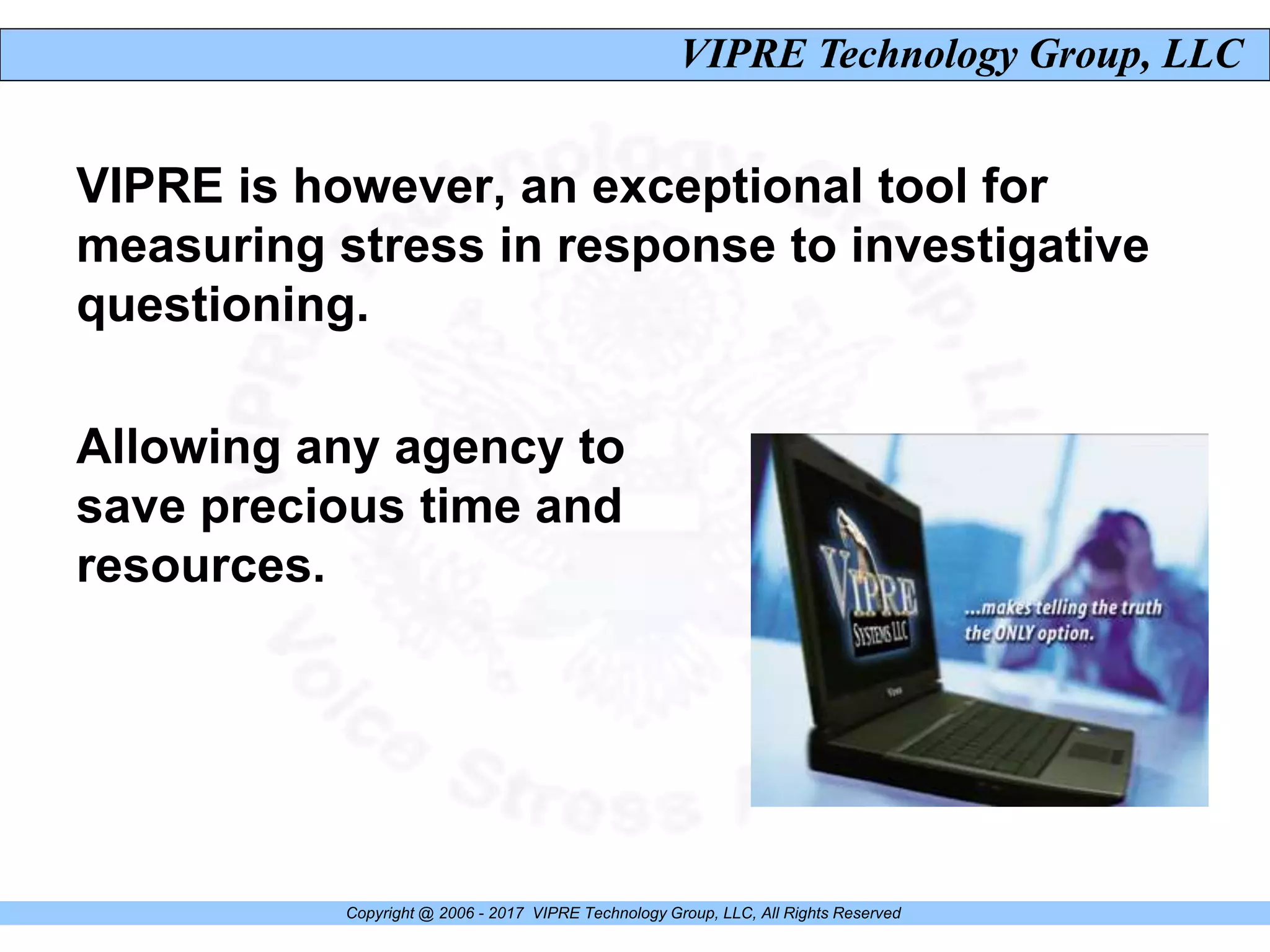 VIPRE Capabilities Brief - 2017 | PPTX