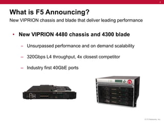 VIPRION Solutions - April 2012 | PPTX | Computer Networking | Computing
