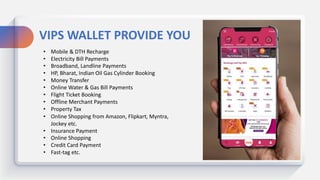 Vips Wallet Business Plan - 91365 11639 | PPTX