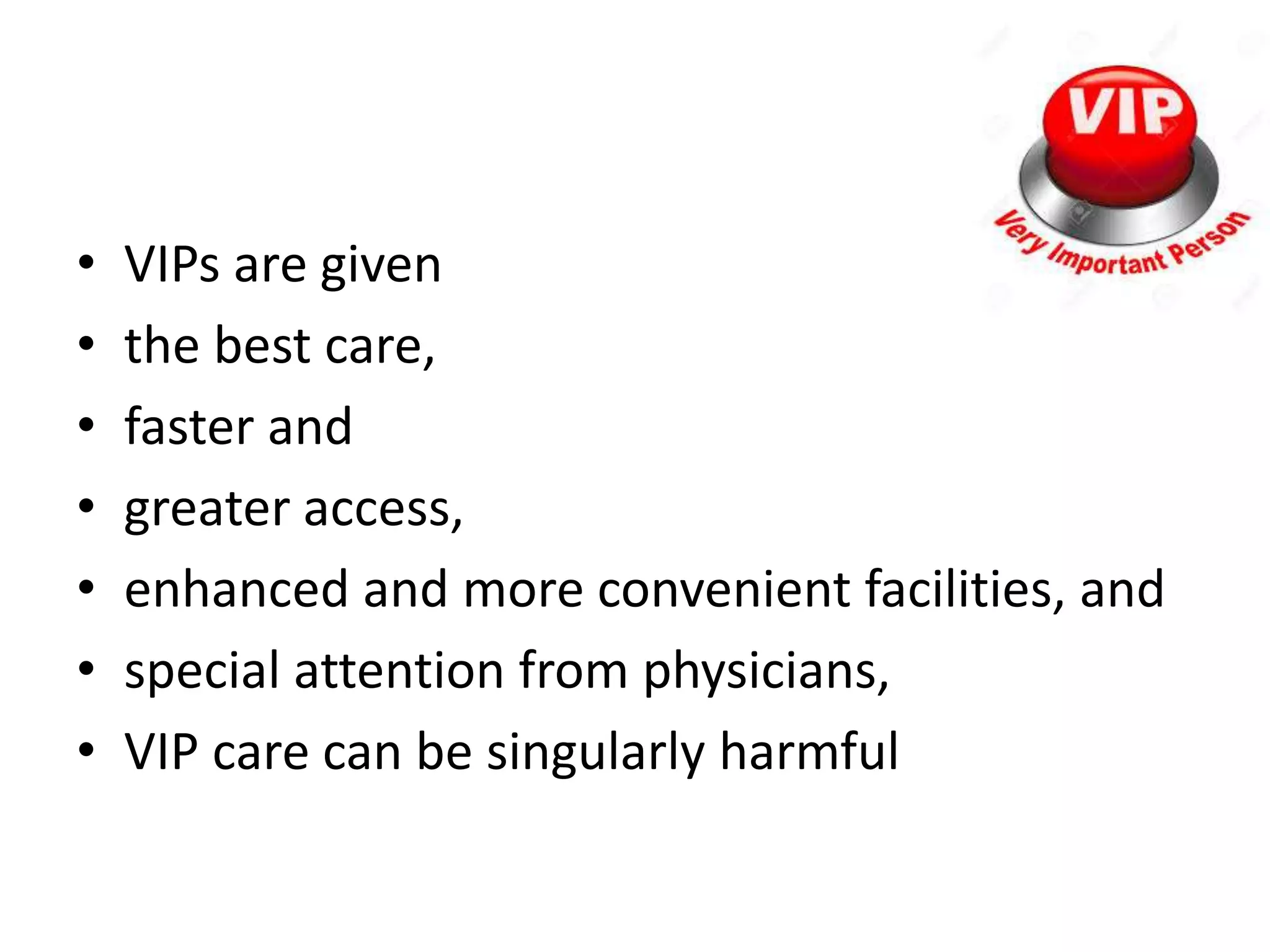 Vip or recommendoma syndrome | PPTX