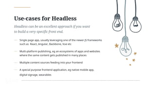 WordPress VIP - Going Decoupled | PPT