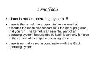 Introduction to GNU/Linux | PPT